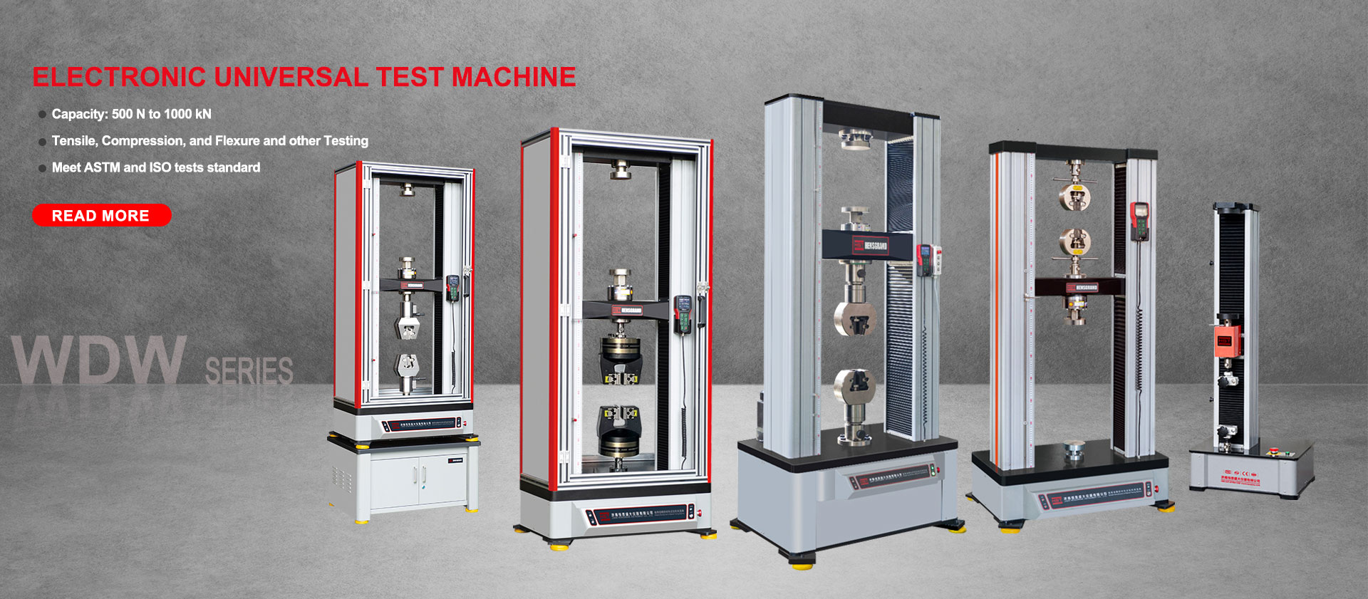 HST testing machine group